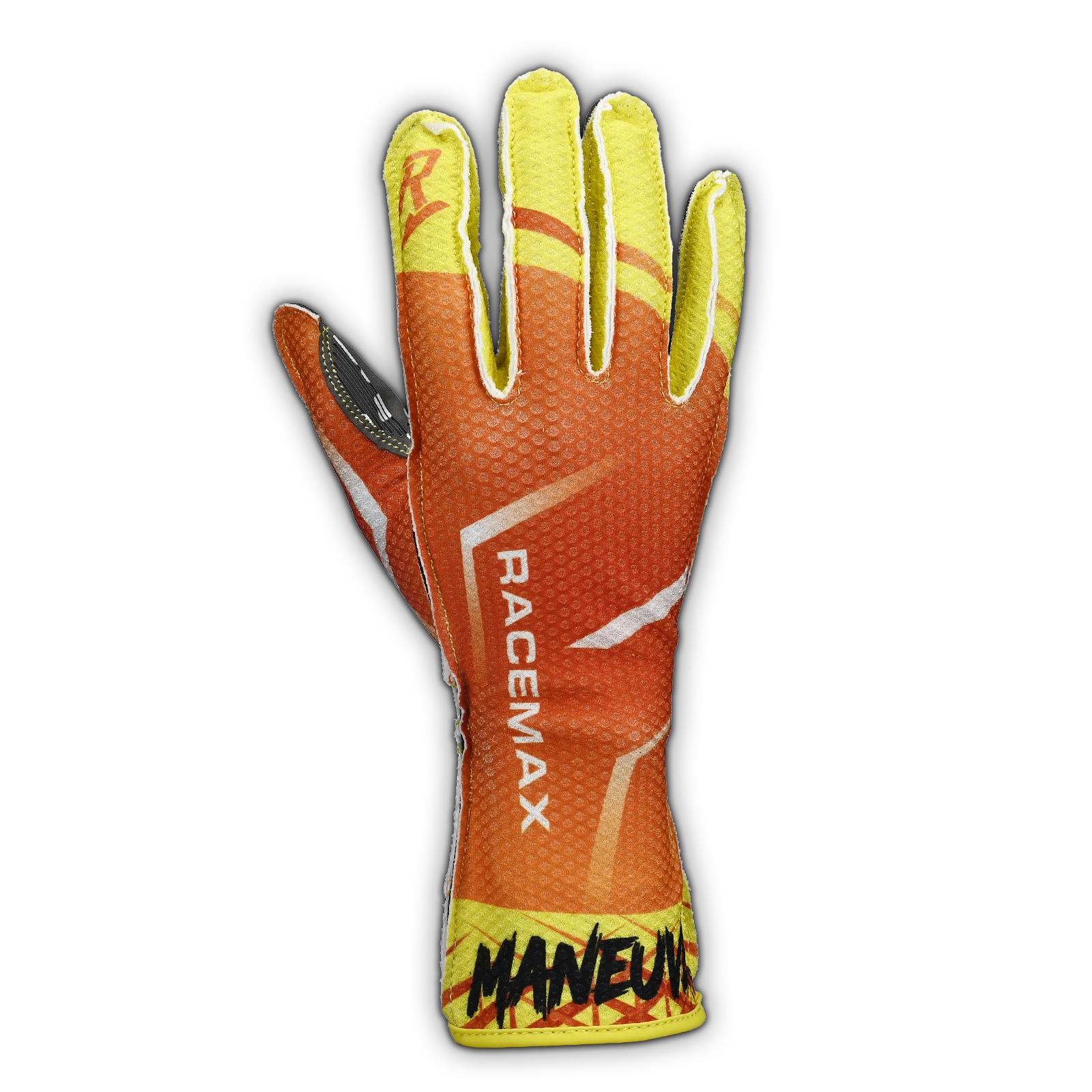 Racemax Gloves – Maneuver Power Orange – Kartmax Racing